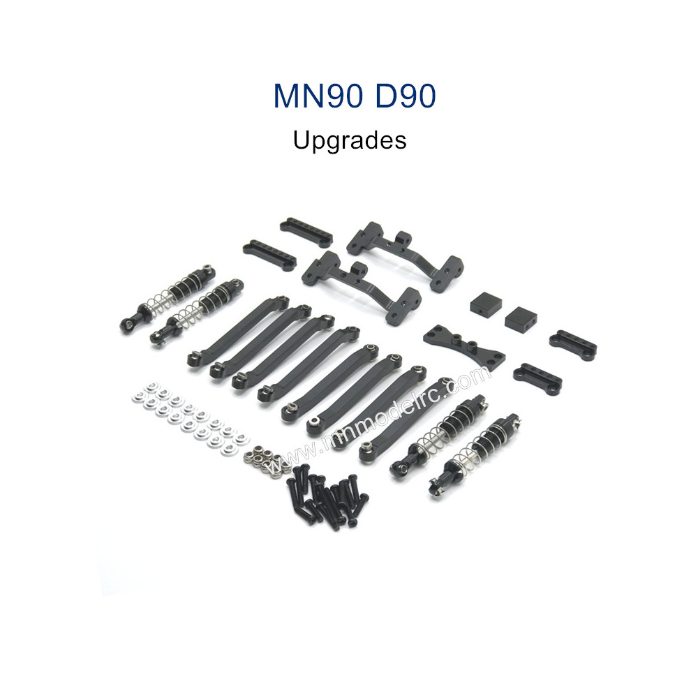 MN MODEL MN D90 Upgrade Parts Connect Rod And Shocks