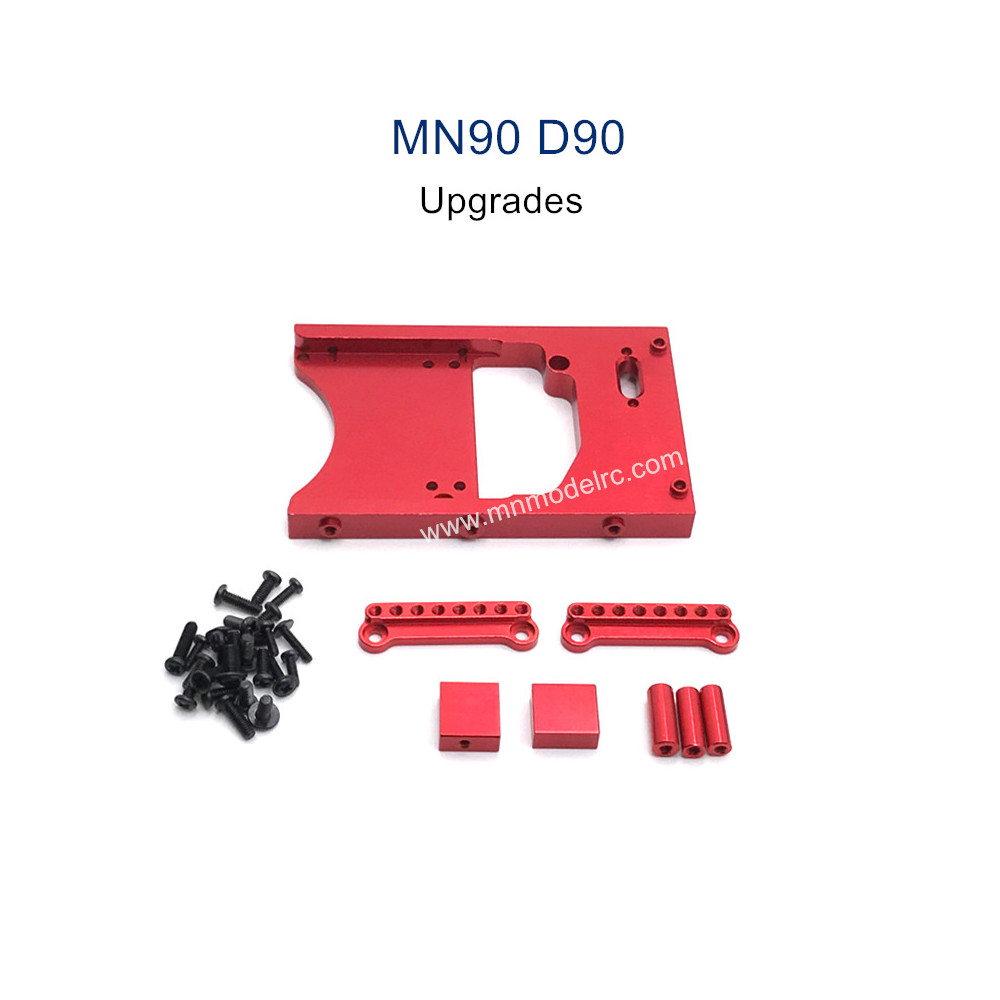MN MODEL MN D90 Upgrade Parts Servo Seat and Shocks Tower